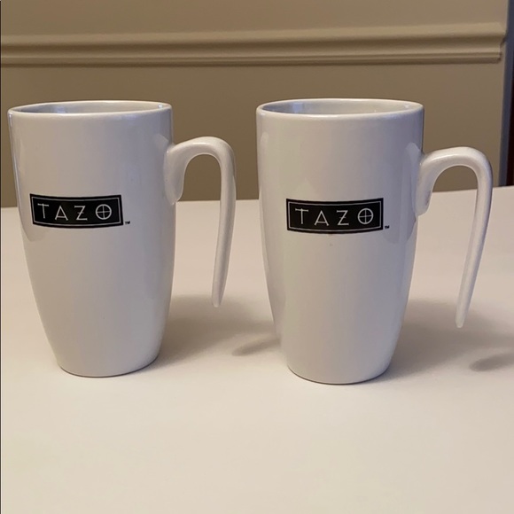 Tazo | Kitchen | 2 Tazo Tea Mugs Cups Coffee Starbucks 9 Oz 207 | Poshmark